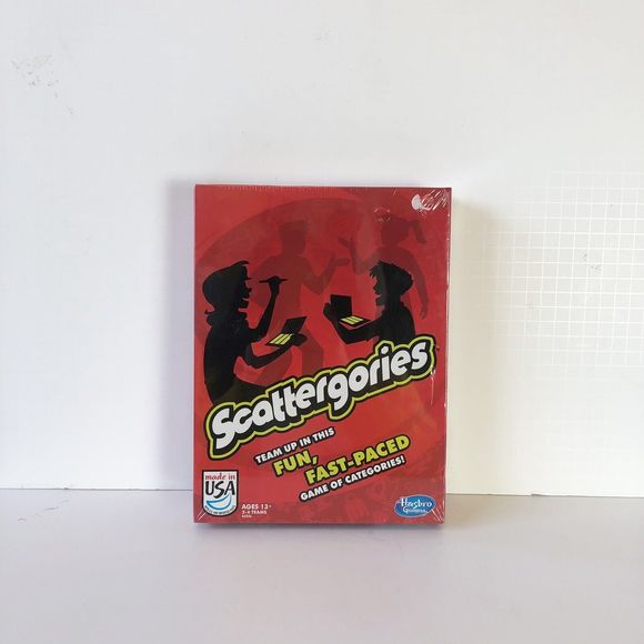 Hasbro Gaming | Toys | Hasbro Scattergories Board Game 23 Model Number ...